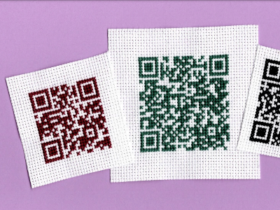 Cross Stitch Your Own QR Code with Ally on Friday, July 19, 6:00 – 9 ...